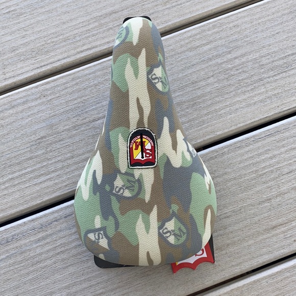 S&M | Accessories | Sm Bmx Bike Camo Shield Wrap Pivotal Seat Sunday ...